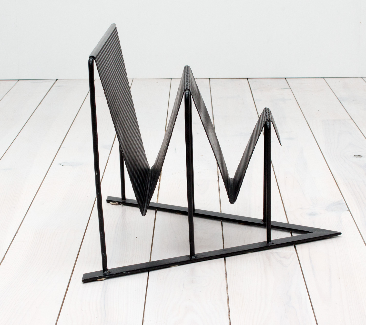 Perforated Metal Magazine Rack - Arc Furniture