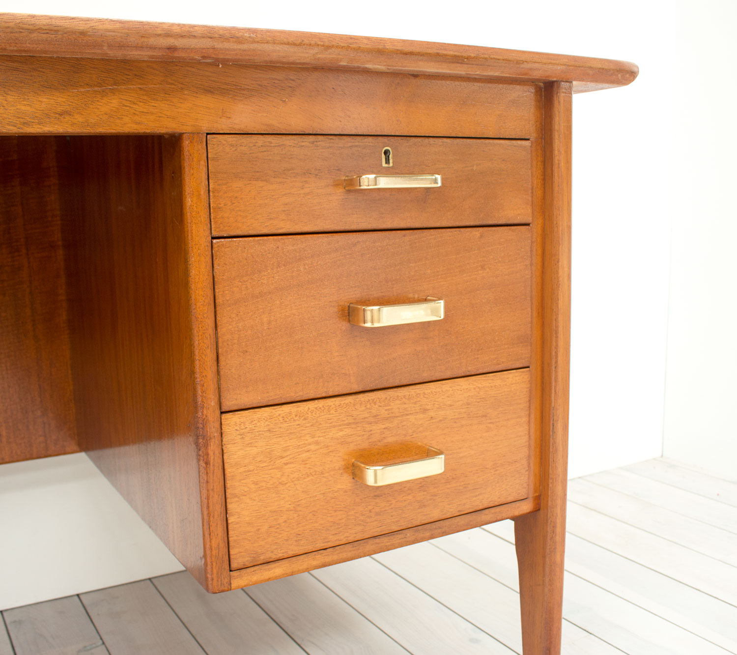 1960s Gordon Russell Teak Desk - Arc Furniture
