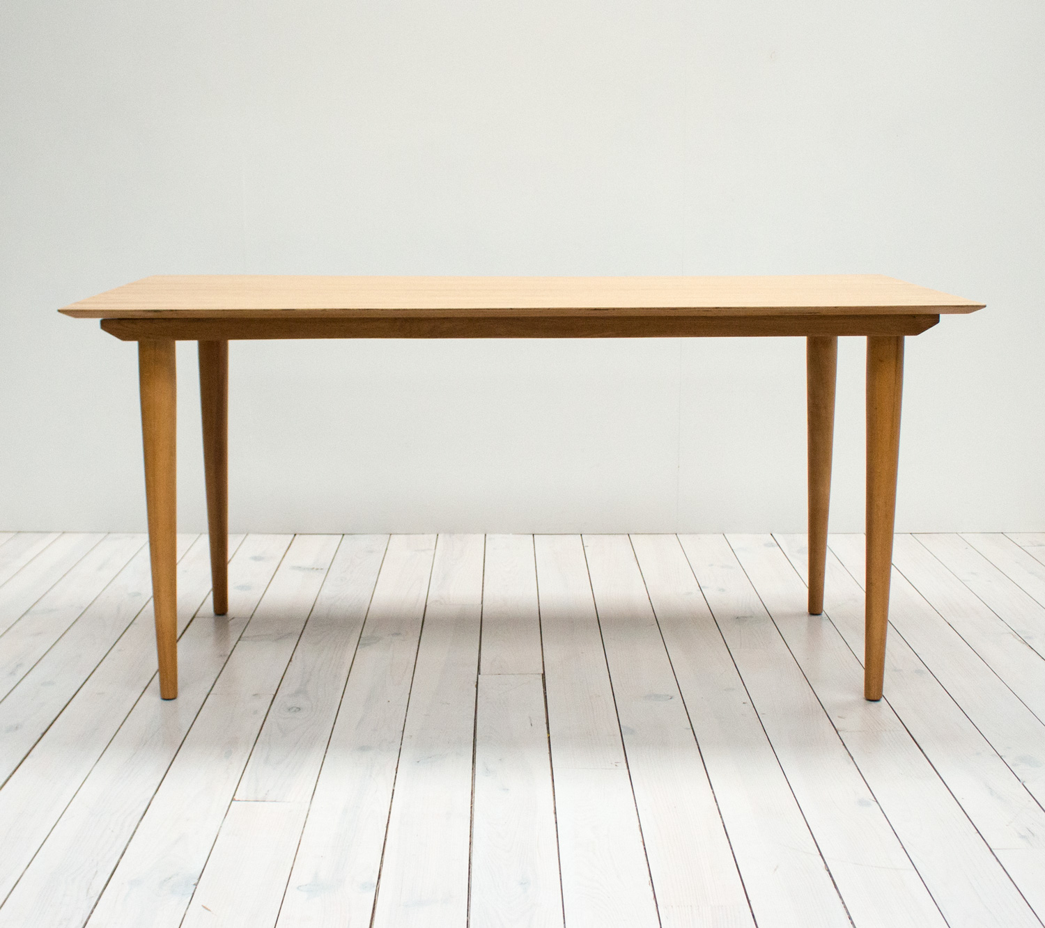 1960s Meredew Beech & Plywood Dining Table - Arc Furniture