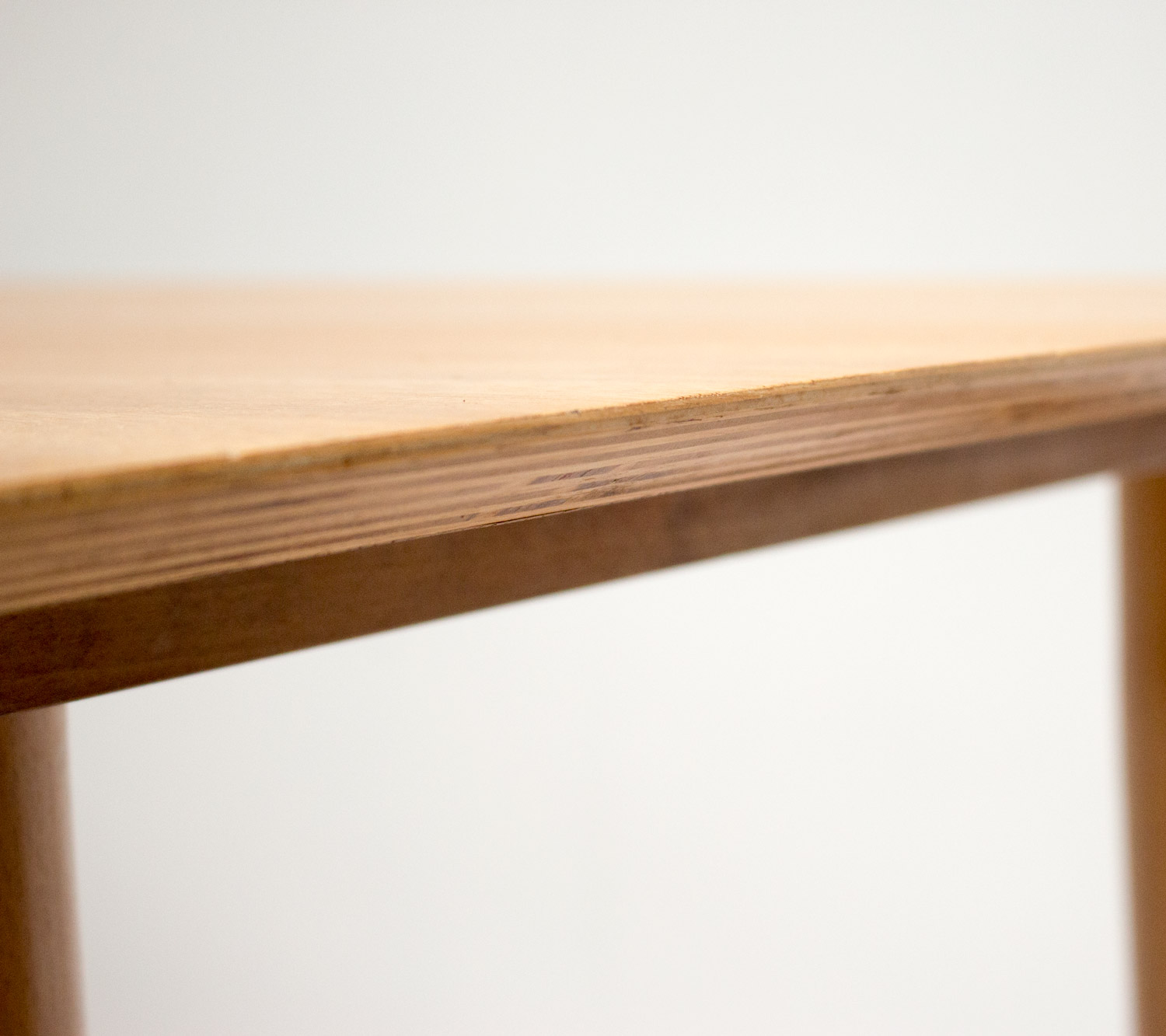 1960s Meredew Beech & Plywood Dining Table - Arc Furniture