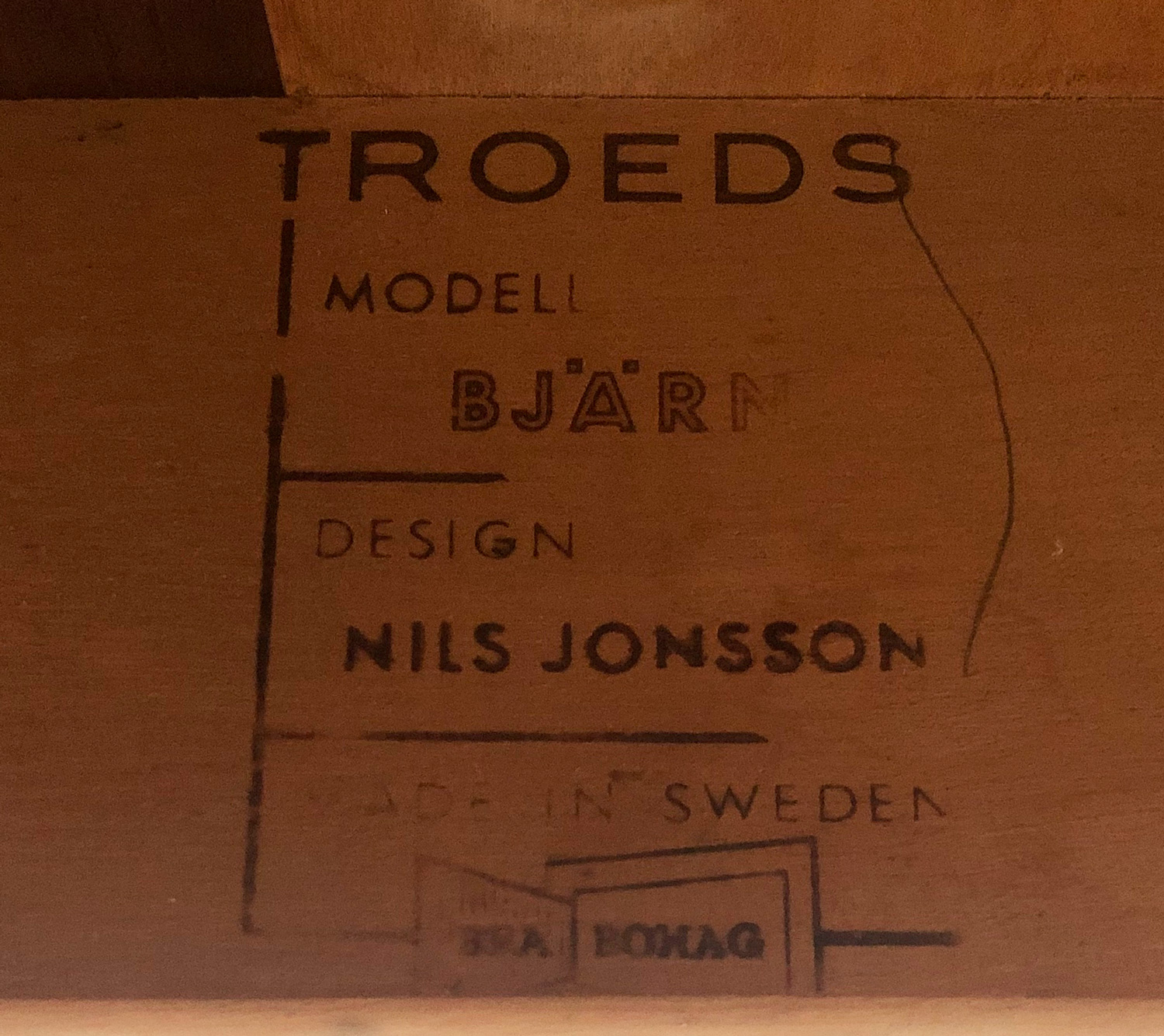 Bjarnum Teak Extending Dining Table by Troeds - Arc Furniture